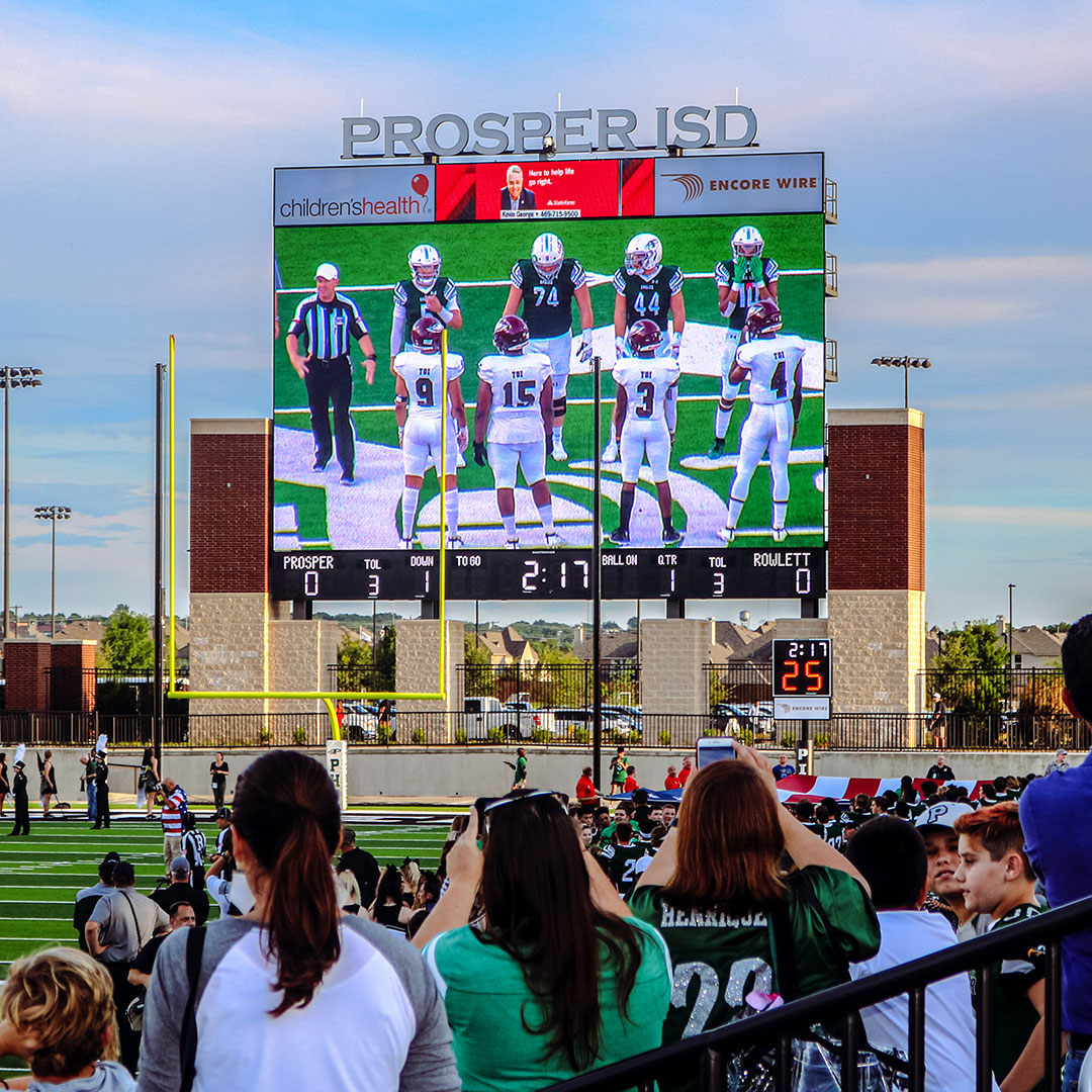 Daktronics :: Scoreboards, LED Video Displays, Message Signs, Billboards