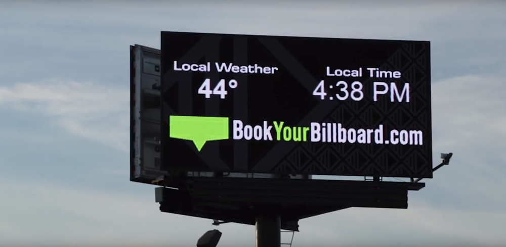 Over 15 Years of Digital: Book Your Billboard